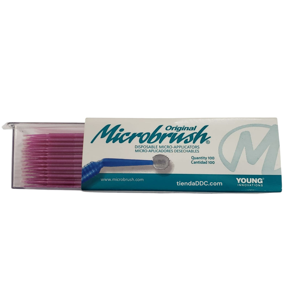 Microbrush Original c/100 rosa | Tienda DDC | Tienda DDC