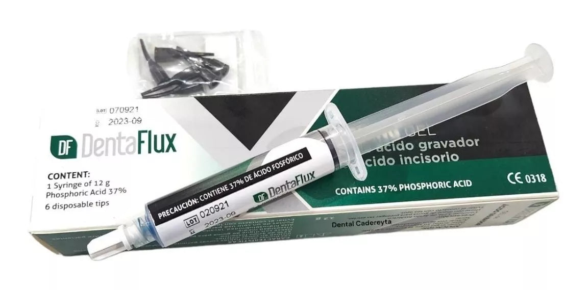 Dentaflux Ácido Grabador Dental 12gr | Tienda DDC